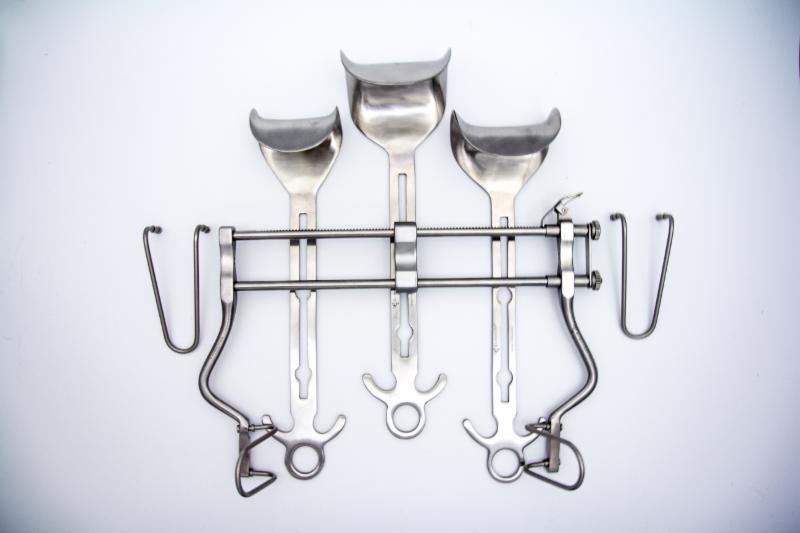 GerVetUsa Adjustable Self-Retaining Balfour Abdominal Retractor ...